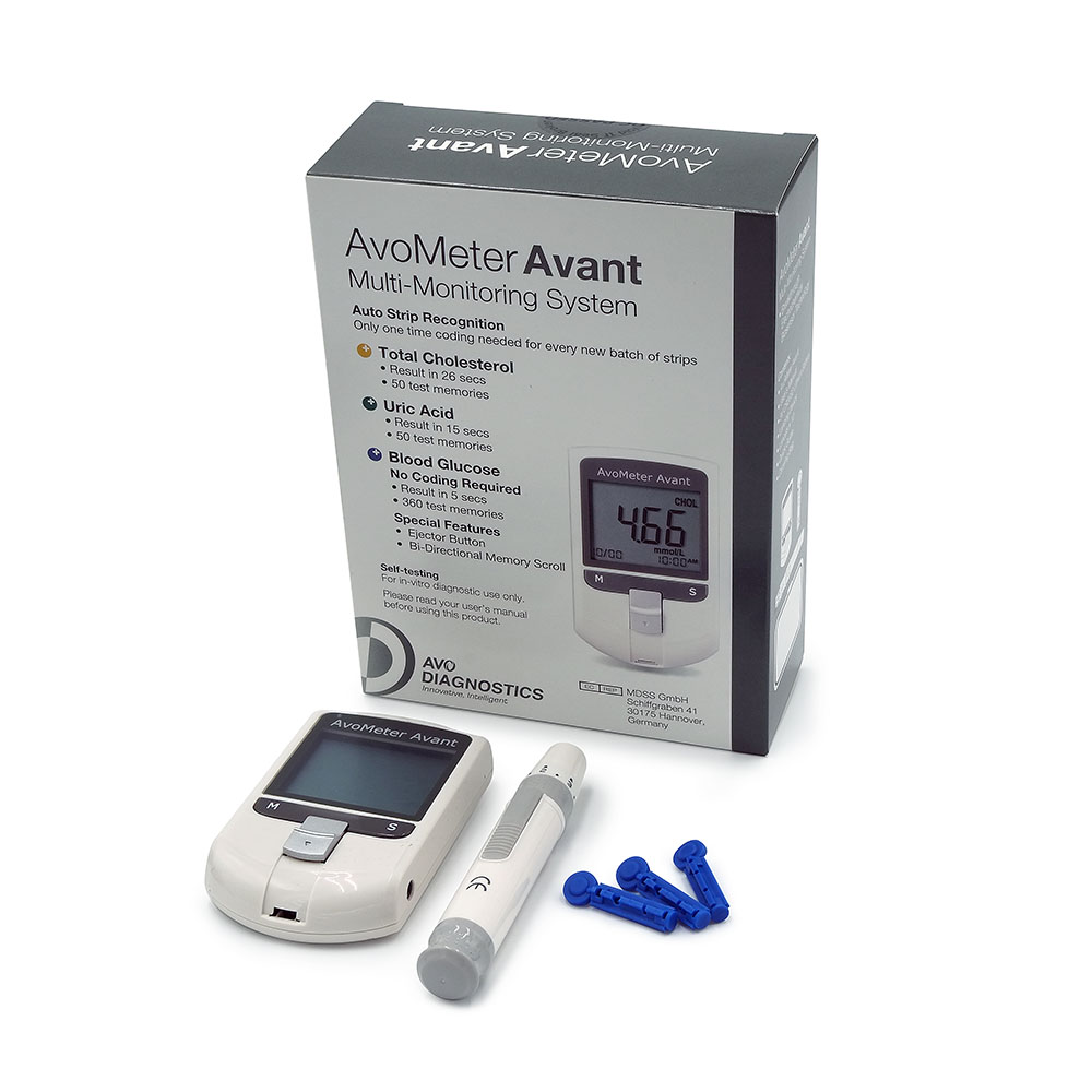 Health Shop - Avometer Uric Acid Test Strips 10s (Avant)